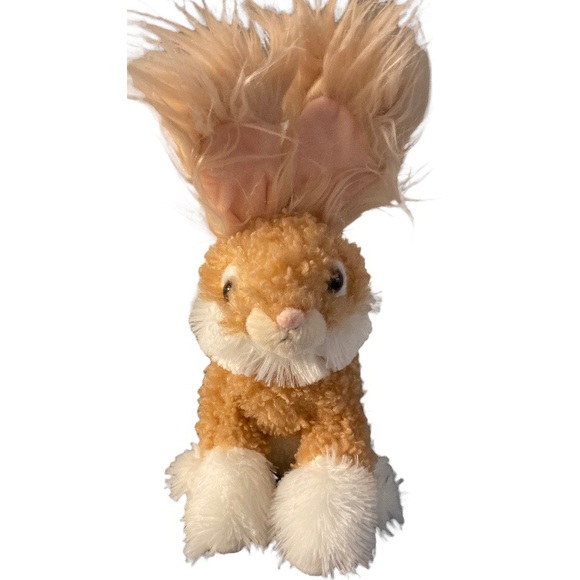 dandee | Toys | Dan Dee Angora Easter Bunny Rabbit 4 Plush Fluffy Upright Ears Stuffed Animal ...